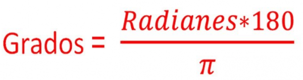 MEDIDA DE UN ÁNGULO (CONVERSIÓN DE GRADOS A RADIANES Y DE RADIANES A ...