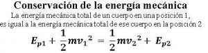 LA CONSERVACIÓN DE LA ENERGÍA MECÁNICA - Curso para la UNAM